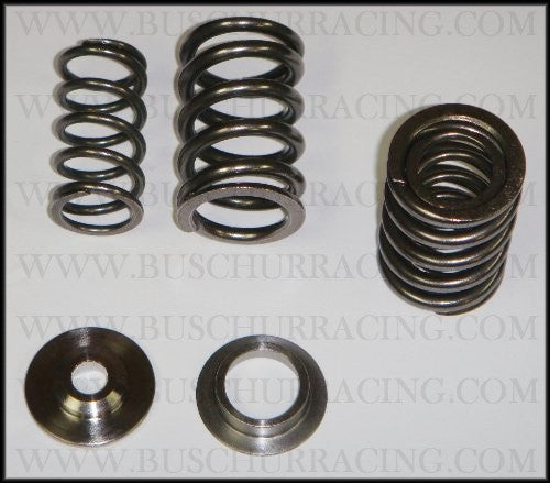 Buschur Racing Custom Dual Valve Spring and Retainer Set - EVO 8/9 ...