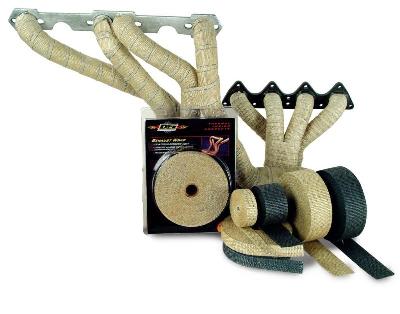DEI Exhaust/Header Wrap Kit - with Black Wrap & Black HT Silicone Coat ...