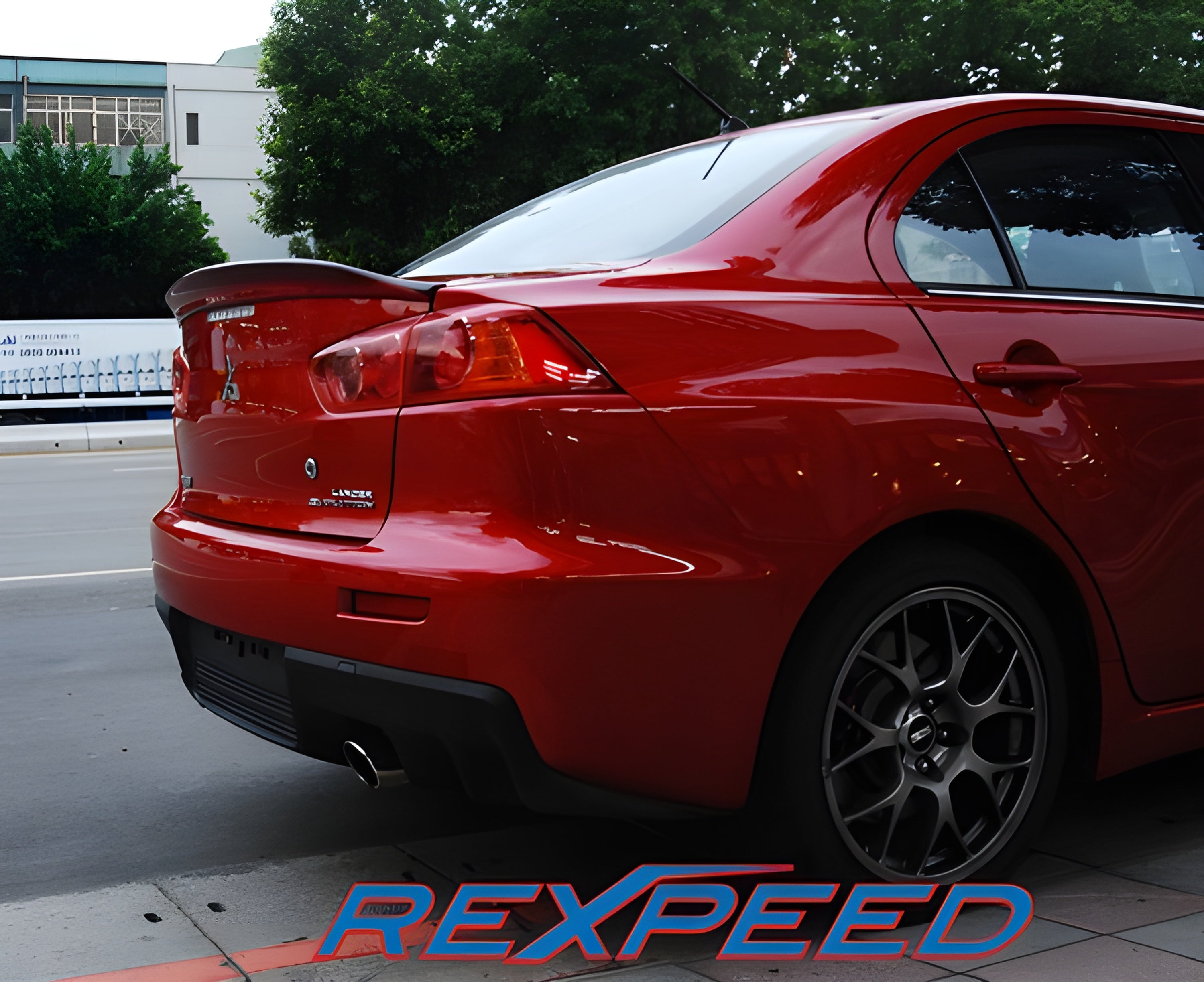 Rexpeed Duckbill Trunk Spoiler - EVO X / Ralliart – LancerShop.com